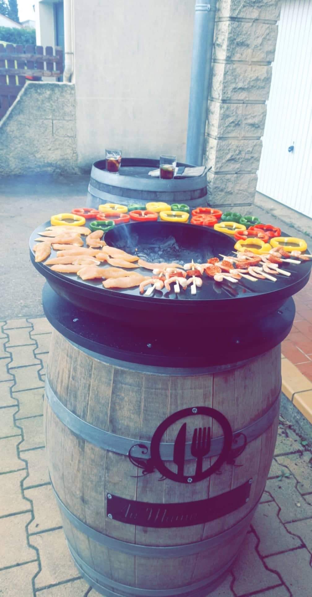 Prestation Braséro – AU MUMU TRAITEUR